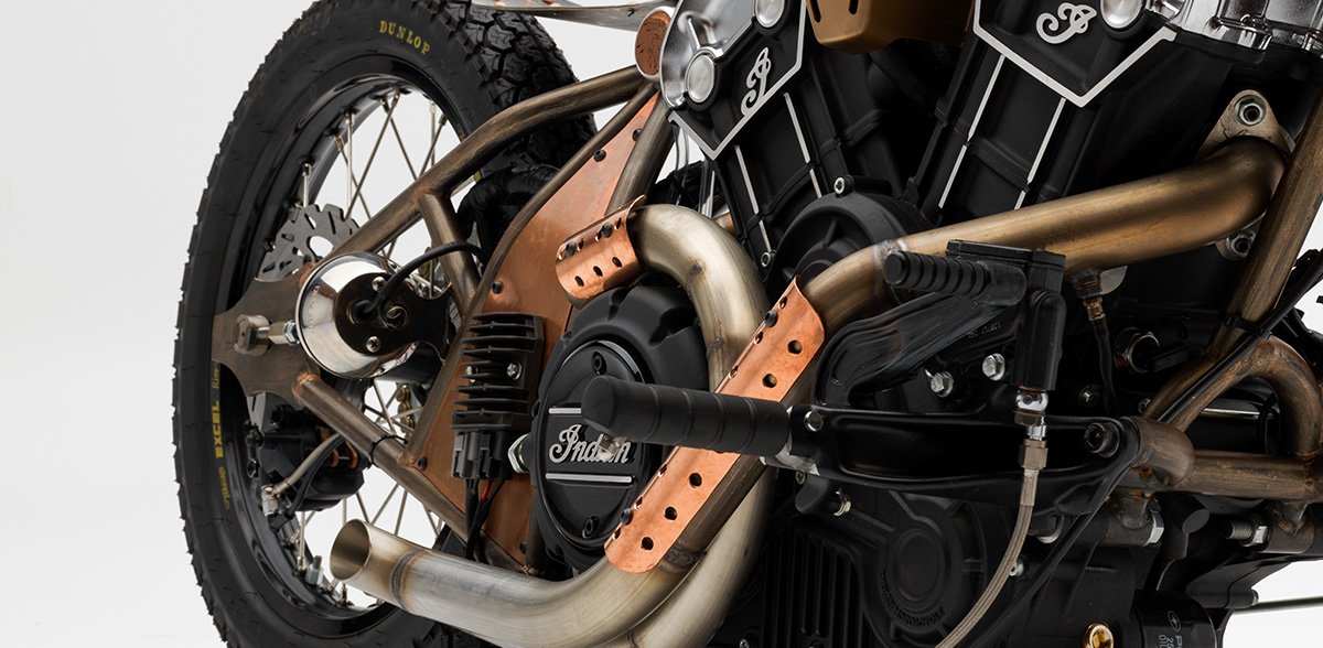 Indian Scout Bobber Custom Build By Alfredo Juarez